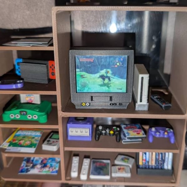 Mini CRT TV - 3 Models, 5 Color Options- Personalize With the Image of ...