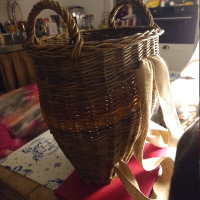 Oval Wicker Photo Frame Decorative Photo Frame With Single Loop Hook - Etsy