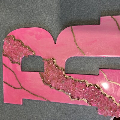 Large Resin Letter - Etsy