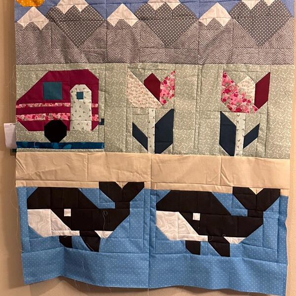 PDF Quilt Block Pattern – Stegosaurus – Dinosaur Quilt - Etsy