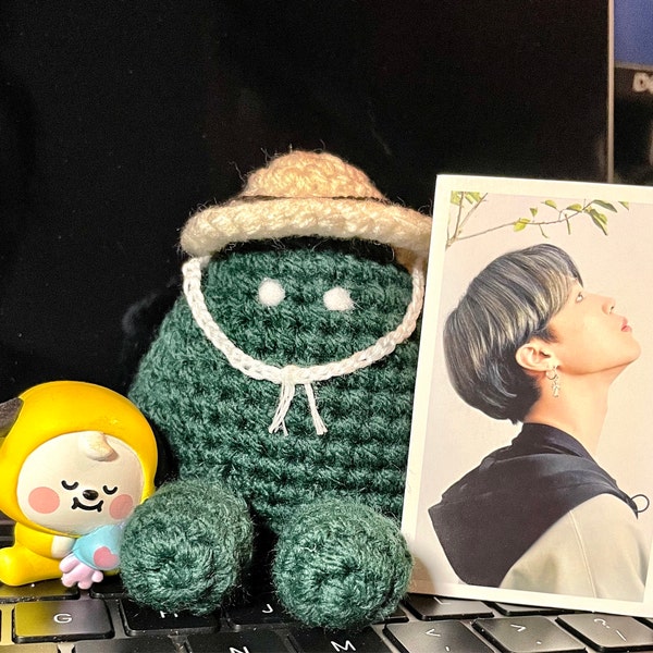BT21 Bouquet Crochet Plushies BTS Koya Tata RJ Cooky Chimmy Shooky Mang ...