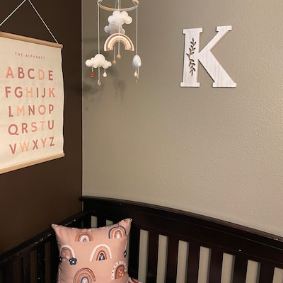 Rainbow Mobile Minimalist Mobile - Etsy