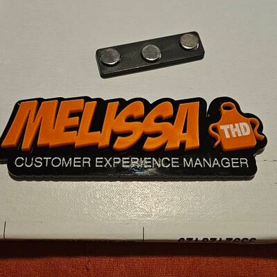 BULK 10 Magnetic Name Tags - Etsy