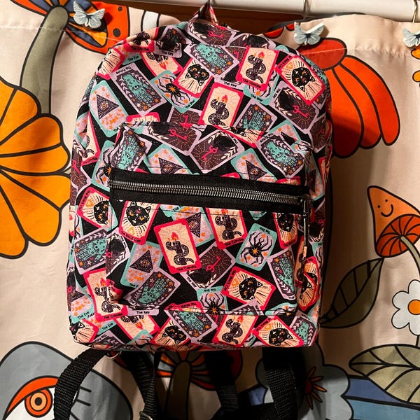 Mini Backpack Sewing Pattern, Cute Small Backpack, Unisex Backpack ...