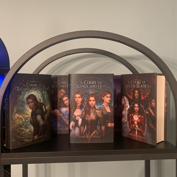 A Court of Thorns and Roses Complete Jackets Set Sarah J Maas, acotar ...