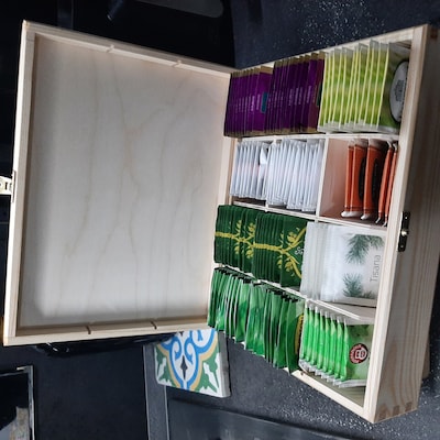 Large Wooden Book Box Unfinished Wood Box Book Lover Gift Box ...