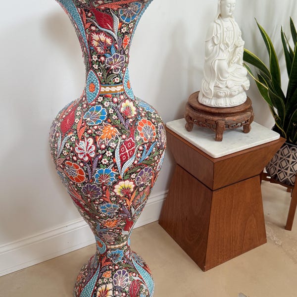 Double Shade Violet Mosaic Turkish Filigree Table Lamp | Also in Candy ...