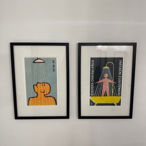 Greek Antelope Matchbox Print Aesthetic Wall Art Vintage - Etsy