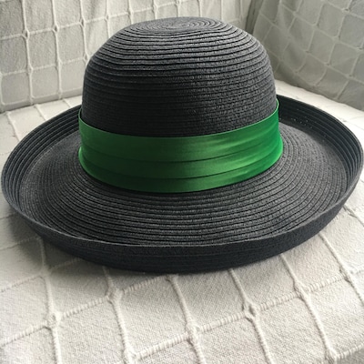 Crepe Fabric Wrap Around Puggaree Ribbon Hat Band for Millinery and Hat ...