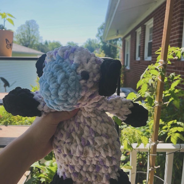 Colby the Cow Crochet Snuggler Pattern - Etsy