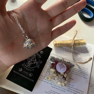 Witchcraft Amulet Protection Wiccan Jewelry Witchy Necklace Occult ...