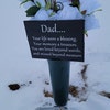 Engraved Memorial Graveside Sign: Personalized Remembrance Plaque - Etsy