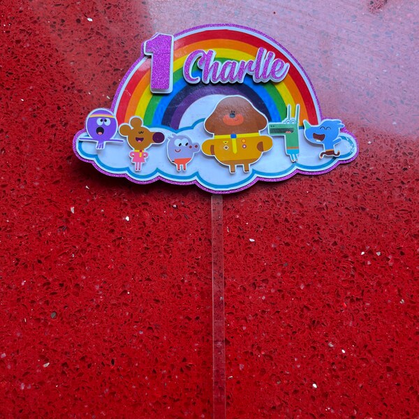 Hey Duggee Cake Topper - Etsy