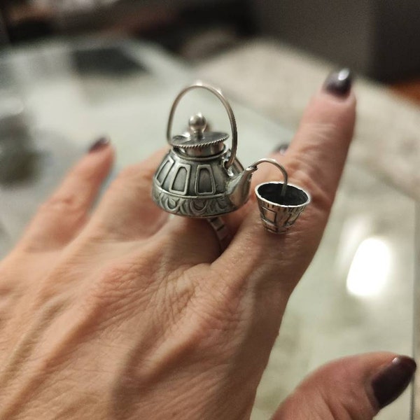 925 Sterling Silver Adya Infinity Knot Gold Plated Hand Mangalsutra ...