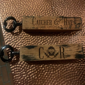 Bourbon Barrel Stave Personalized Office Desk Name Plate Laser - Etsy