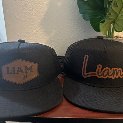 Personalized Snapback Hat, Cow Tag, Infant and Youth - Etsy