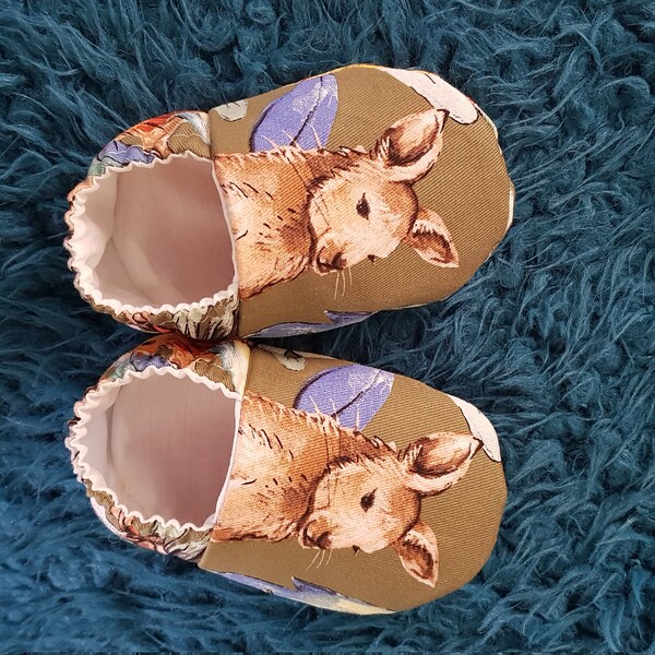 Reversible Baby Shoes Sewing Pattern- PDF Tutorial in English With ...