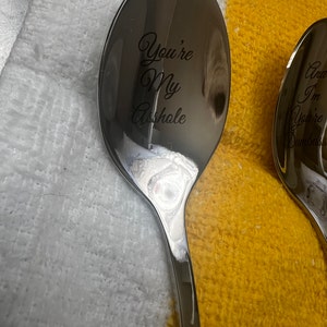 Personalized Spoon, Engraved Custom Spoon, Custom Text or Logo, Best ...