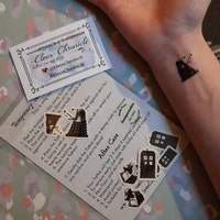 Set of 11 Mortal Instruments Runes Transfer Decal Tattoos. Rune ...