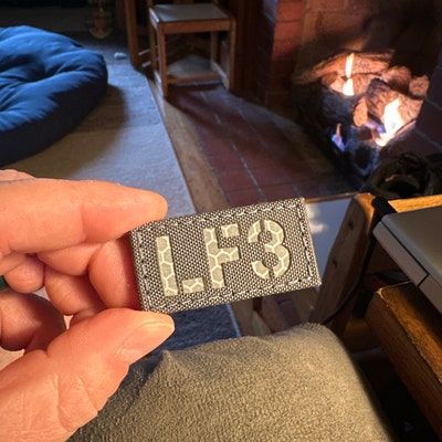 Your Own Text Number Lasercut Patch Custom Callsign Patches Customized ...