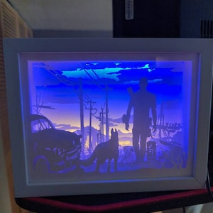 Fallout Light Box Gaming Room Decor Gaming Night Light - Etsy