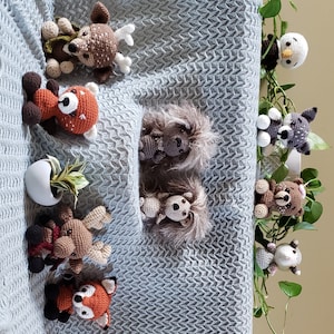 PATTERN PACK 13 Large Woodland Animal Patterns Includes Bear, Skunk ...