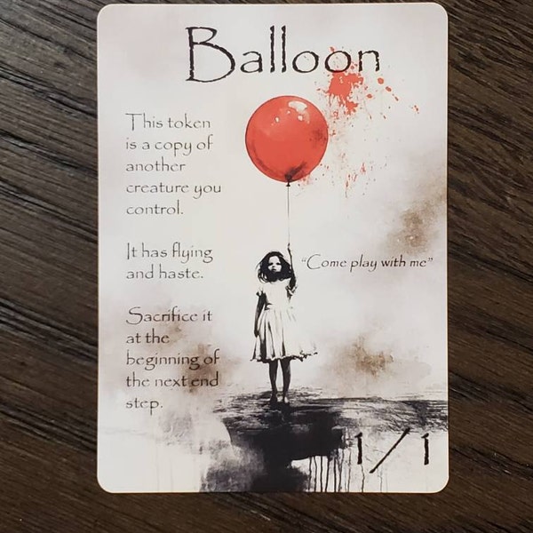 THUNDERTRAP TRAINER Bloomburrow MTG Offspring Custom Token + Free ...