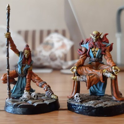 Githzerai Grand Monk Miniature for Dungeons and Dragons - Etsy