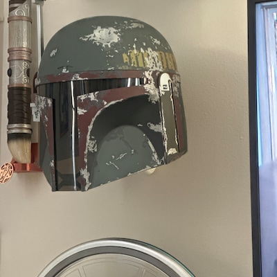 3D Printed Helmet Wall Mount Display Your Helmets With Pride - Etsy