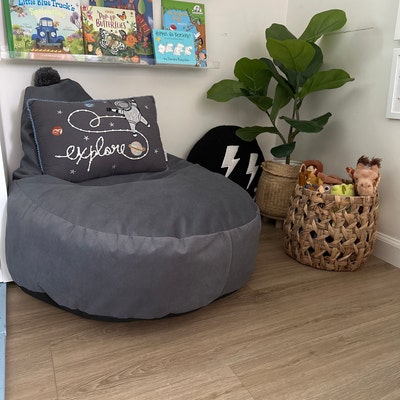 Bean Bag for Kids Small Pouf for Kids Floor Pouf Big Pouf for Rest ...