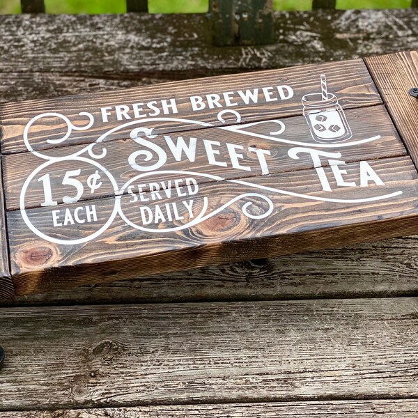 Sweet Tea SVG - Sweet Tea Sign Svg - Kitchen SVG - Sweet Tea - Diner ...