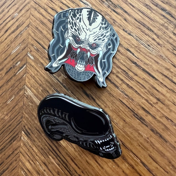 Predator Enamel Pin - Etsy