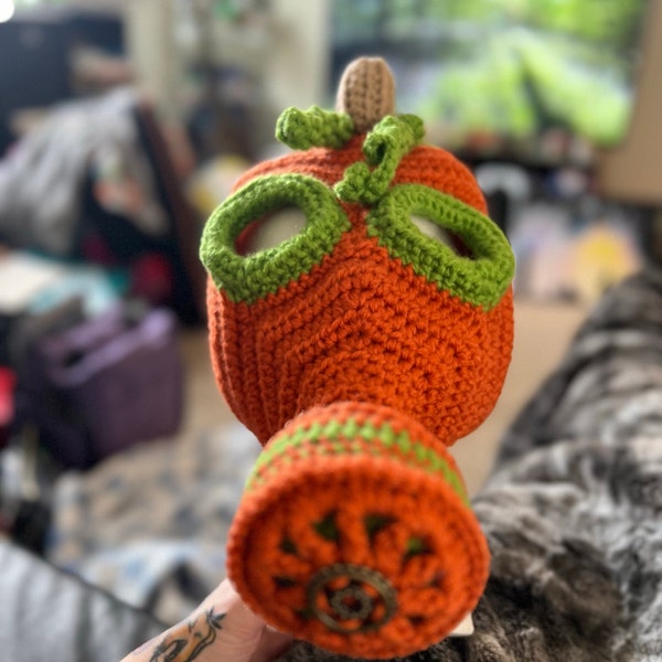 Gas Mask Gone Twisted Crochet PATTERN (this is a Pattern, Not a ...