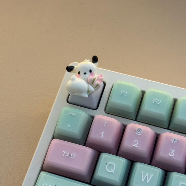 Kawaii Character Keycaps, Swan Keycaps, Animal Keycaps, Cute Keycaps ...
