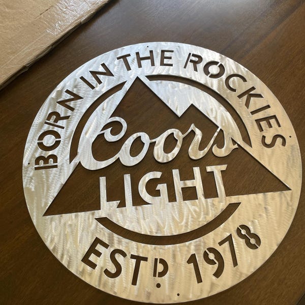 Busch Light Hanging Wall Sign DXF Download - Etsy
