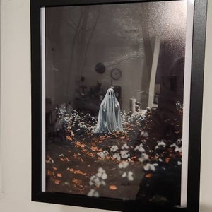 Ghost in the Forest, Vintage Poster, Art Poster Print, Dark Academia ...