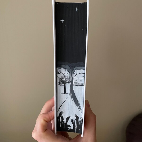 Shatter Me Series Custom Fore-edge Painting Books 1-5 Unravel Me Ignite ...