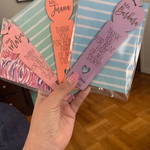 Teacher Bookmark Teacher Appreciation Gift Teacher Gift - Etsy