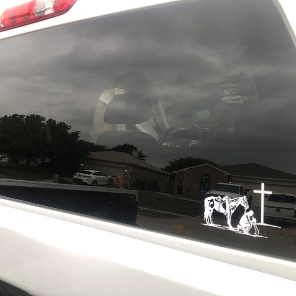 Jesus Face Christian Die Cut Vinyl Decal Sticker for Car Truck ...