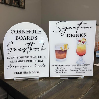 Food Name Signs, Food Tents, Buffet Labels, Food Name Cards, Clear ...