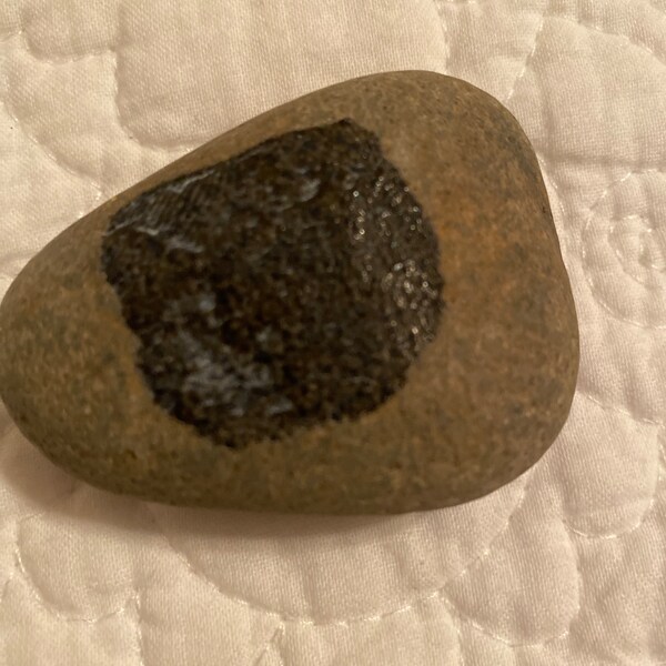 Custom Made Fingerprint Worry Stone, Free Engraved Personalization ...