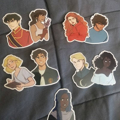 The Lunar Chronicles Sticker Pack Bookish Gifts, Bookish Merch, Bookish ...