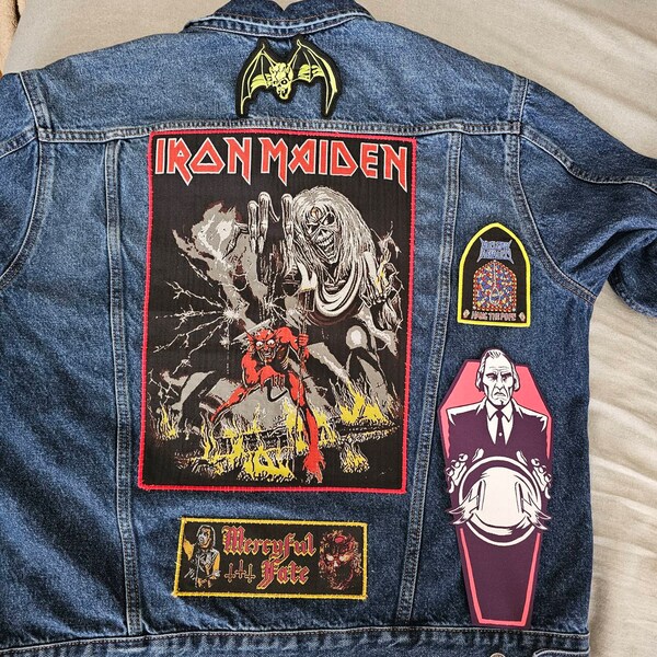 GIANT PATCH - the Tall Man - 10 Inches Tall! - Woven Horror Patch ...