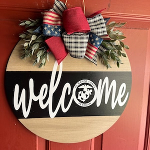 Front Door Decor Welcome Sign Baseball Summer Wreath Baseball Decor ...