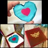 Crystal the Legend of Zelda Piece of Heart From Ocarina of Time and ...