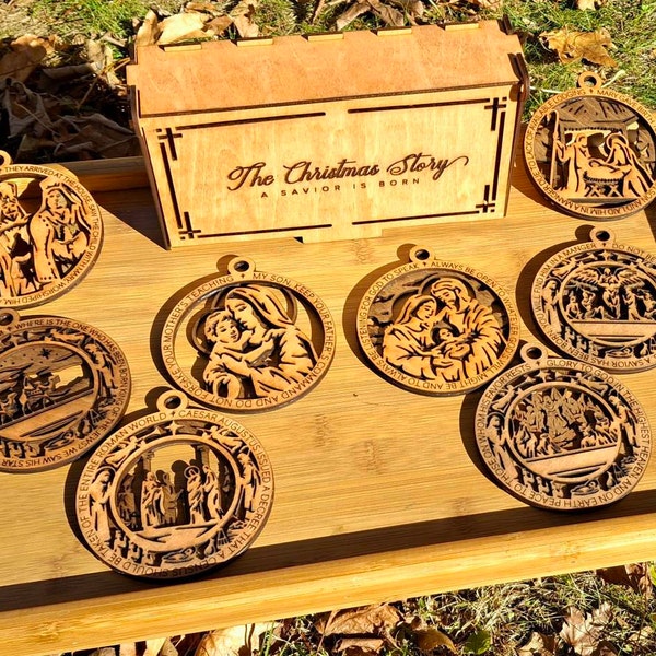 The Christmas Story Ornaments - 8 Unique Designs in 4 Styles - Tested ...