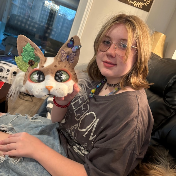 Feline Therian Masks - Note Special Holiday Processing & Shipping Times ...