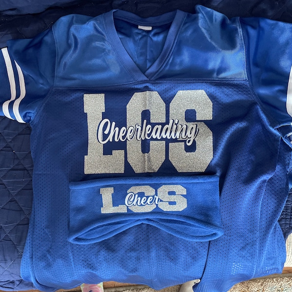 Custom Glitter Jersey - Etsy
