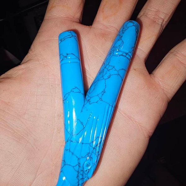 Handmade Stone Kuripes With Snake Embellishment - Etsy