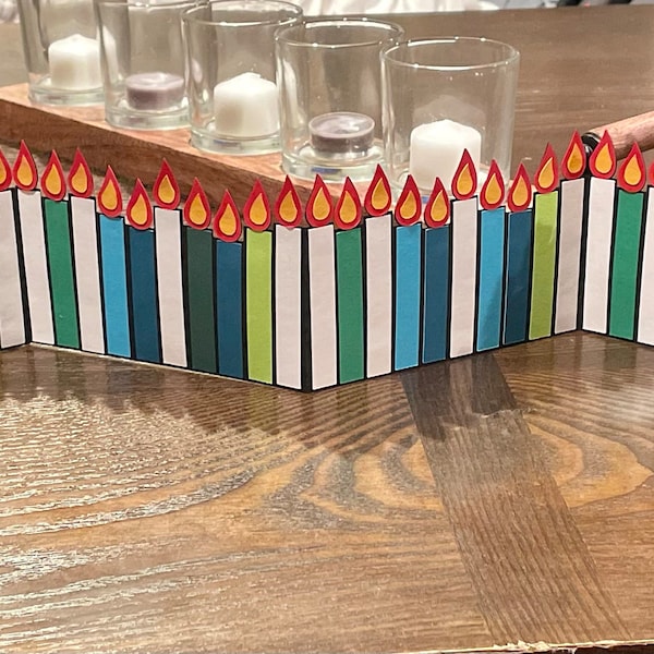 Expanding Candle Birthday Card - SVG Digital File - Etsy